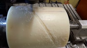 Фрезеровка спиральной канавки на барабане