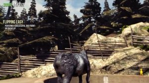 goat simulator-дорогая я увеличил козла!