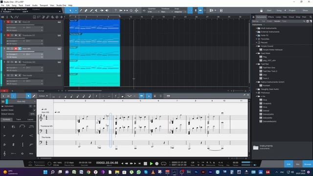 Orchestral Tools vs Musical Sampling - сравнение и звучание вместе двух лучших духовых библиотек.