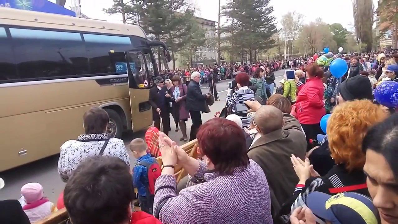 9 мая 2018 наши ветераны в г. Спасске-Дальнем