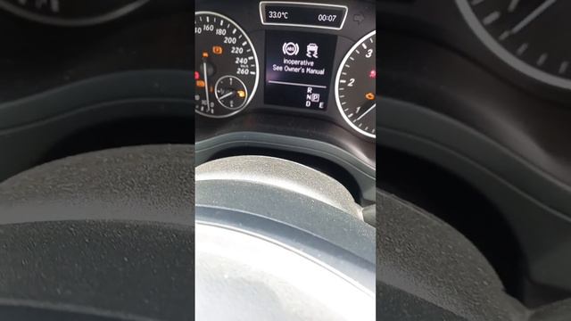benz B180 CDI stading