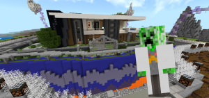 УЧЁНЫЙ КРИПЕР ПРОТИВ ЗАЩИЩЁНЫЙ ДОМ В МАЙНКРАФТ 100% TROLLING  ЗАЩИТА ОТ КРИПЕРА MINECRAFT