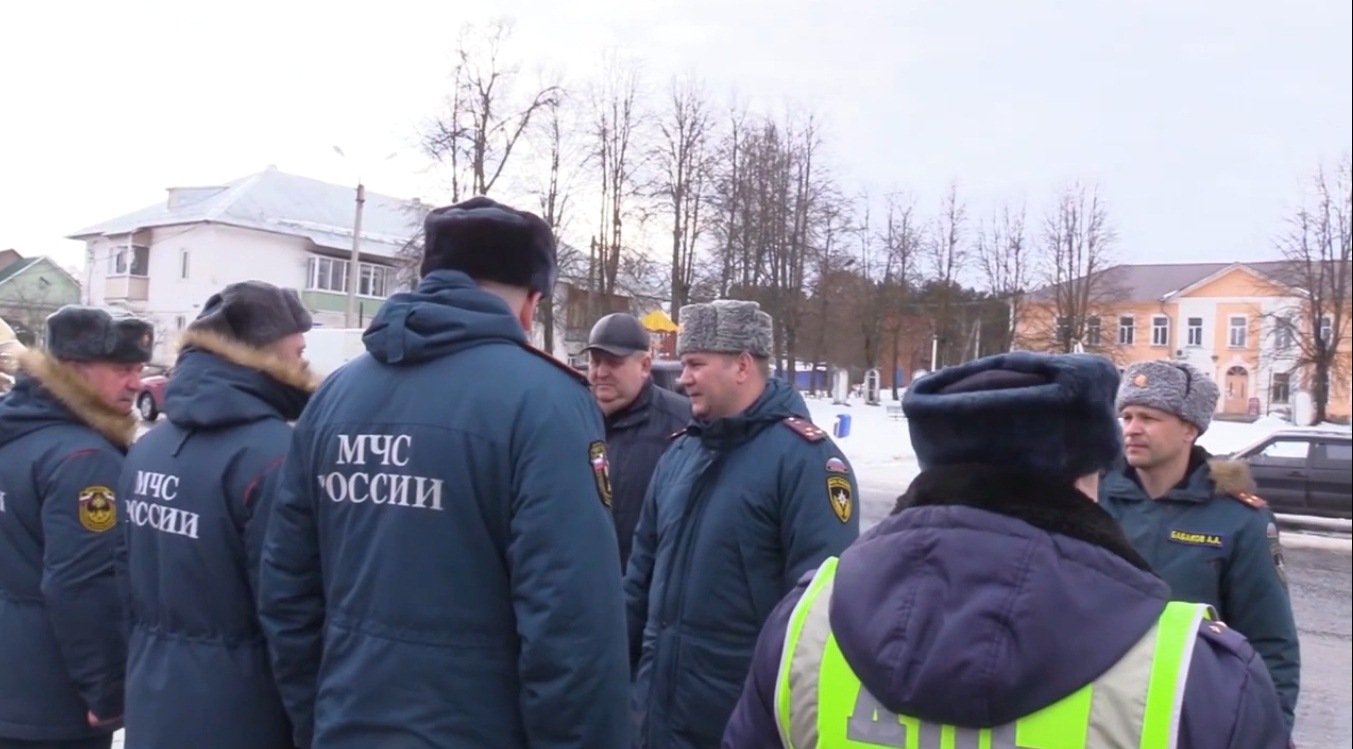 В Суворовском районе состоялся смотр готовности сил и средств