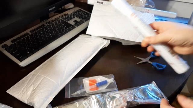 Алмазная вышивка с AliExpress , 4 картины распаковка обзор.