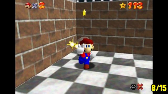 Super Mario 64 (3D All-Stars) All Secret Star Locations In The Castle ...