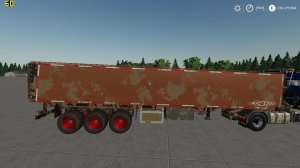 Полуприцеп большой вместительности для fs 19