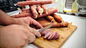 Если и кушать КОЛБАСУ, то только ту что сам готовишь!!! САМЫЙ ПРОСТОЙ РЕЦЕПТ ENG SUB