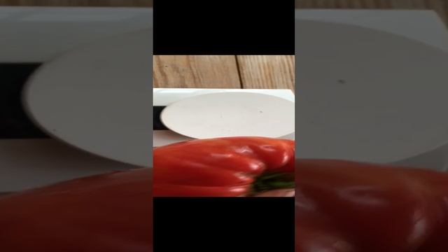 Помидорчик со своего огорода.