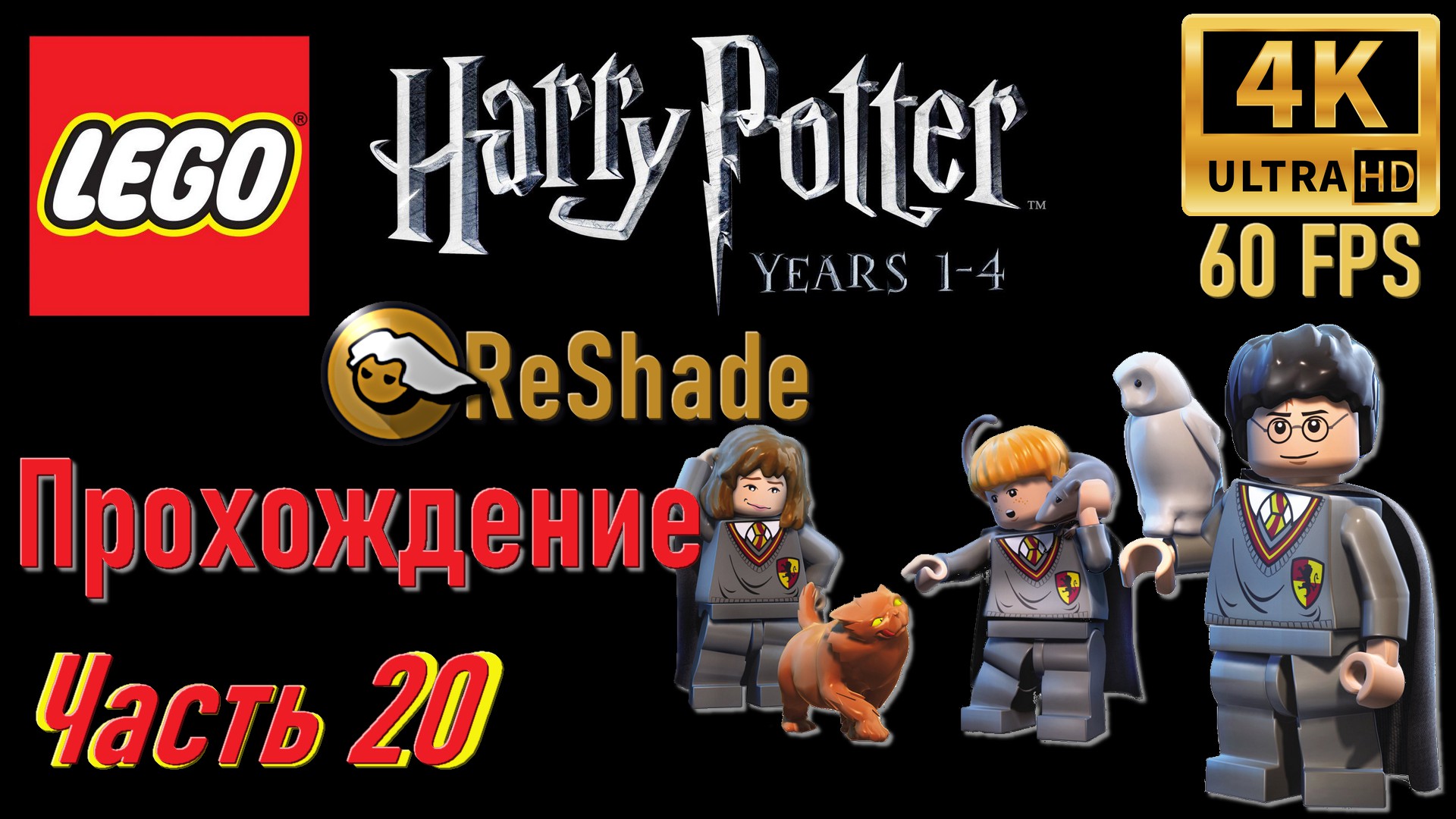 Прохождение ● LEGO Harry Potter Years 1-4 ● Часть 20 ● (ReShade/4K/60FPS)