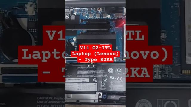 Upgrade Hardware | V14 G2-ITL Laptop (Lenovo) - Type 82KA #lenovo #lenovothinkpad