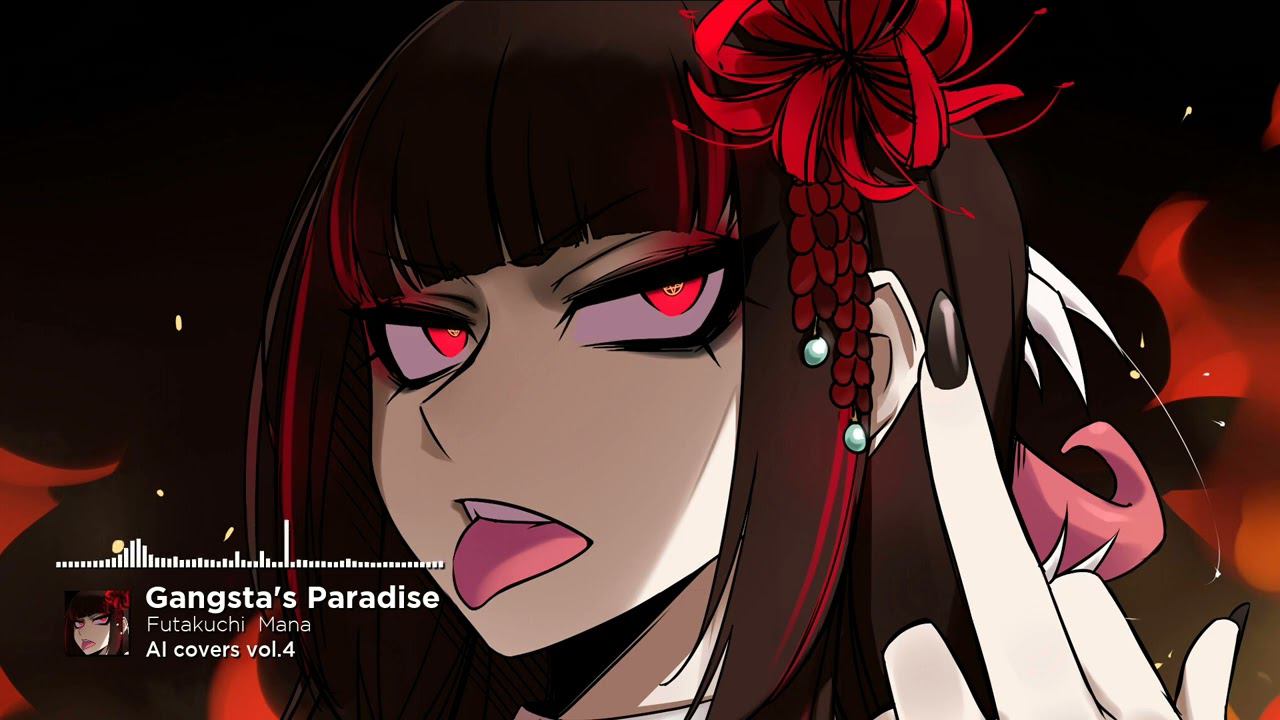 Mana Futakuchi - Gangsta's Paradise / Бандитский рай (Coolio AI cover)