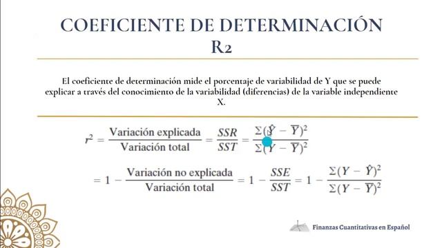 Modelo de Regresión Lineal Simple desde 0 | Clase 6 : COEFICIENTE DE ...