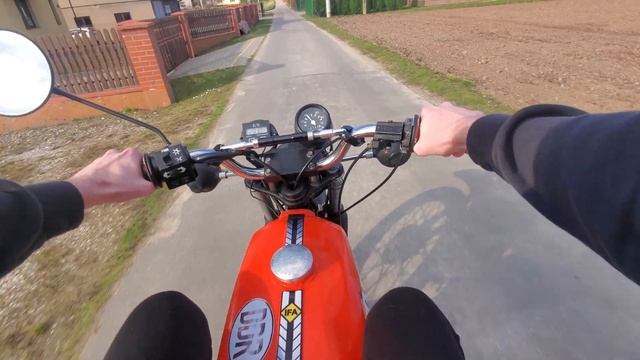 Driving simson s51 on Polish roads – смотреть видео онлайн от «Ветер в волосах от скорости» в ...