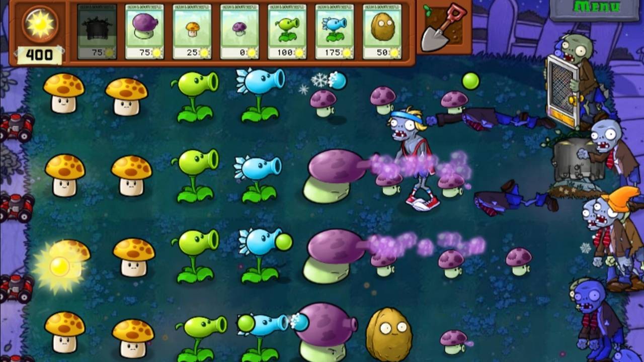 серия 3 растеня против зомби 1 часьть