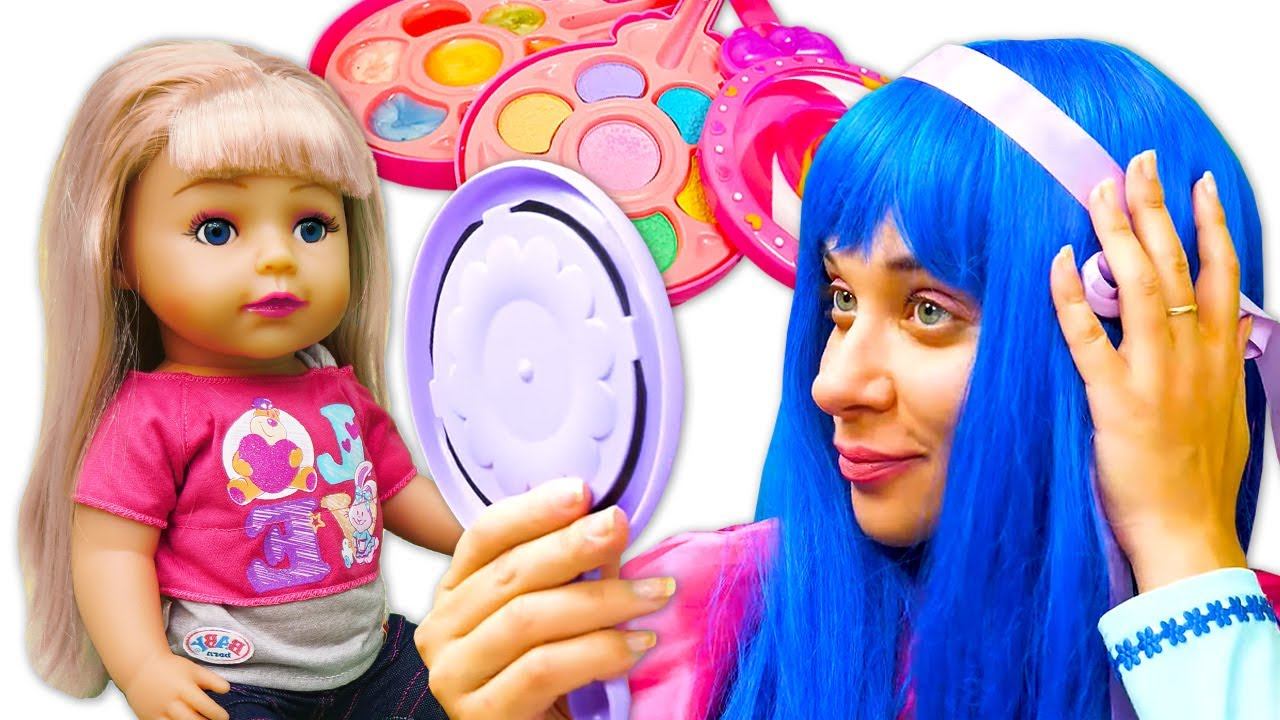 Видео приколы онлайн – Беби Бон и Принцессы Диснея! Кто самая красивая? - Игры макияж и прически