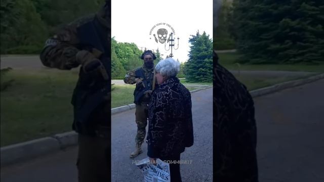 Вагнеровцы в освобожденном Светлодарске