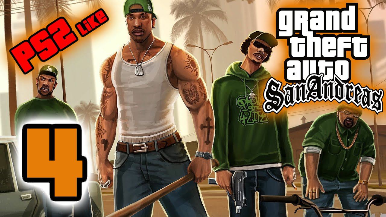 Grand Thteft Auto: San Andreas  | PS2 like  |  QHD  |  #4