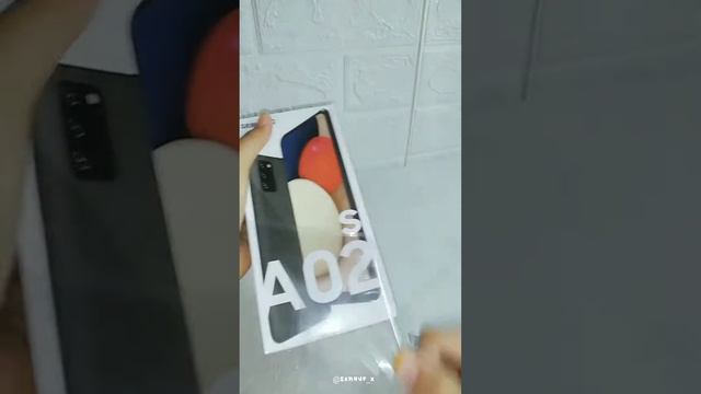 Unboxing Samsung Galaxy A02s Black