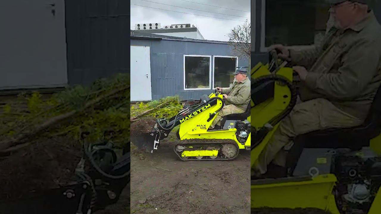 Мини-Погрузчик ❯ МАКСТЕМ ❯ Видео от Клиента #отзыв #минипогрузчик #сделановроссии