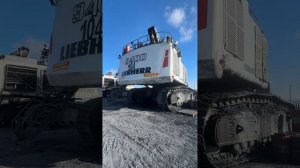 Установили предочиститель GY-1 Compact на экскаватор Liebherr 9400