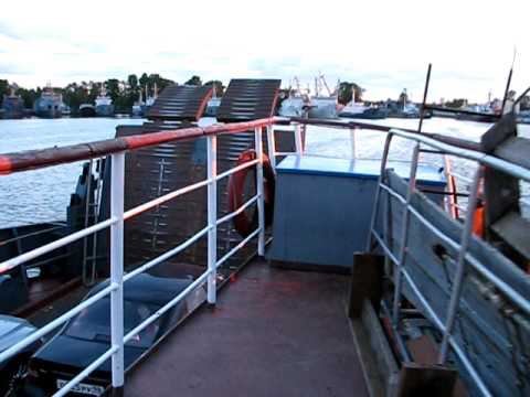 Поздний паром линии Рамбов - Кронштадт (на 23.00)