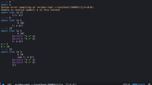 20 - Local scope variables