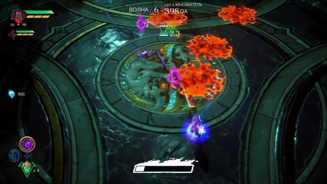 PS4 DarkSiders Genesis Арена 1 Растопка Прохождение