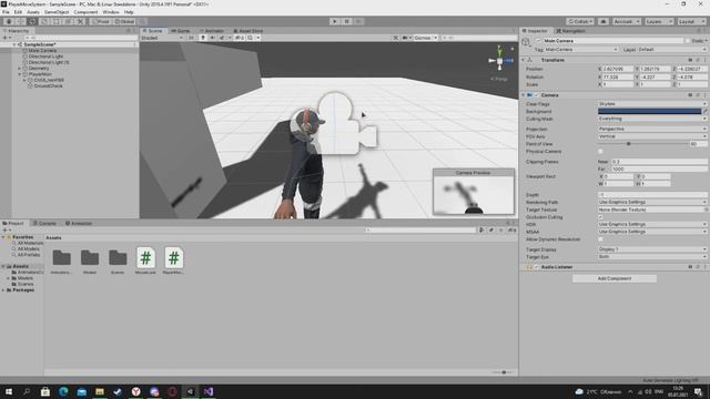 КАК СДЕЛАТЬ УПРАВЛЕНИЕ ОТ ПЕРВОГО ЛИЦА В UNITY? С АНИМАЦИЯМИ! UNITY ДЛЯ НОВИЧКОВ! Урок №1 ...