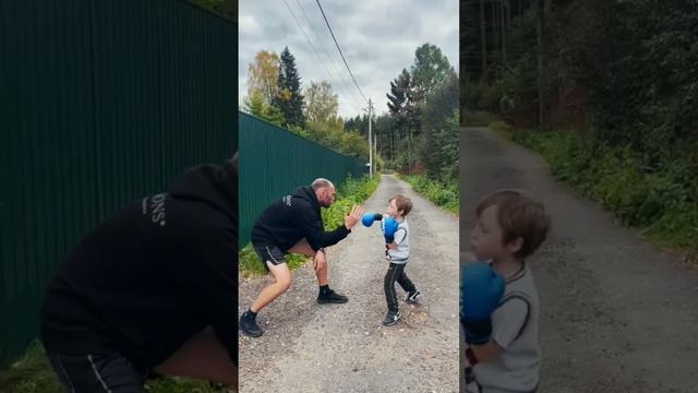 Ставим удар Ивану. Тайский бокс, начало...