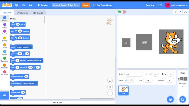 Scratch Online Project Editor | Getting Started with Scratch 3 Basics - смотреть видео онлайн от ...