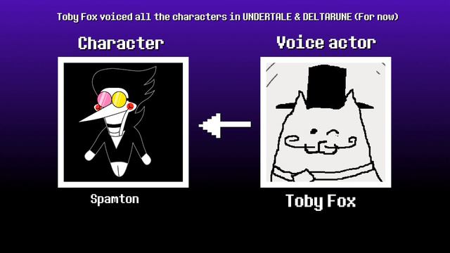 TOBY FOX VOICED EVERYONE! (UNDERTALE & DELTARUNE) - смотреть видео ...