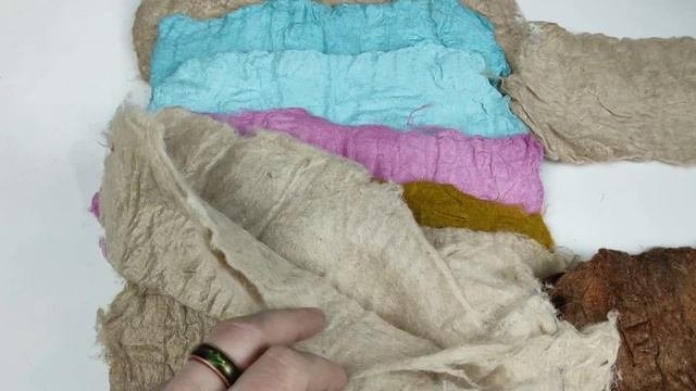 цветная льняная вата для ватных игрушек