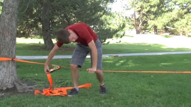 Slackers Slackline Setup - смотреть видео онлайн от «Игры и Время» в ...