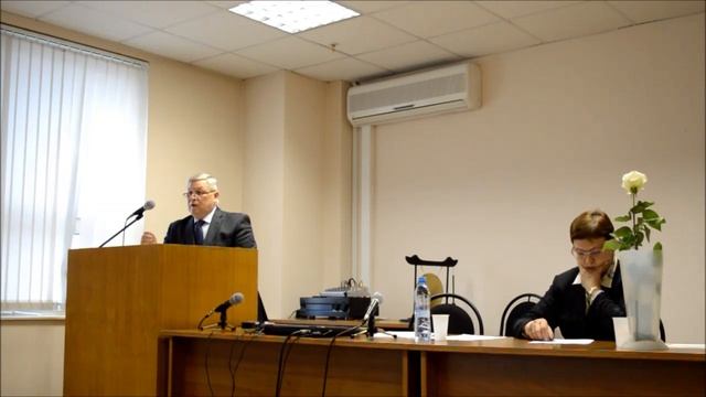 Заседание ученого совета 17.05.2016.  Доклад М. В. Ларина