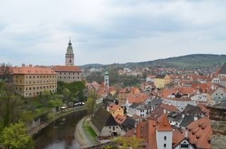 Сказочно-пряничный город в Чехии - Чешский Крумлов, отрада для любителей открыточных видов...