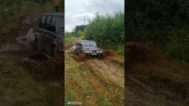 Patrol Y60 стандартная подвеска и колёса
