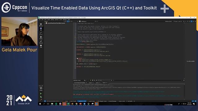 Visualize Time Enabled Data using ArcGIS Qt (C++) and Toolkit - Gela Malek Pour - CppCon 2021