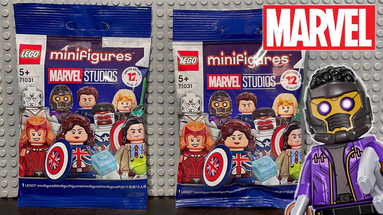 Распаковка серии минифигурок LEGO MARVEL 71031
