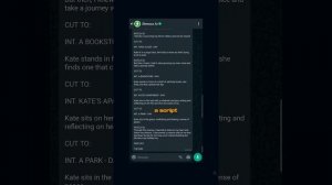 How to Write a Script Using Chat GPT on Whatsapp | AI Scriptwriter! The Future of Filmmaking? ?