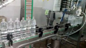 Линия розлива в пэт тару 1,5л.