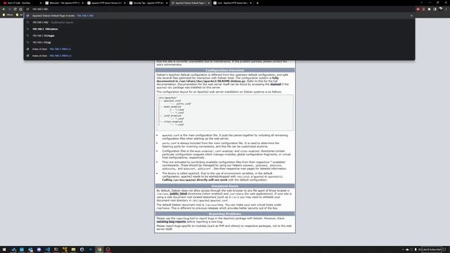 How to install and configure Apache2 on Debian | – смотреть онлайн ...