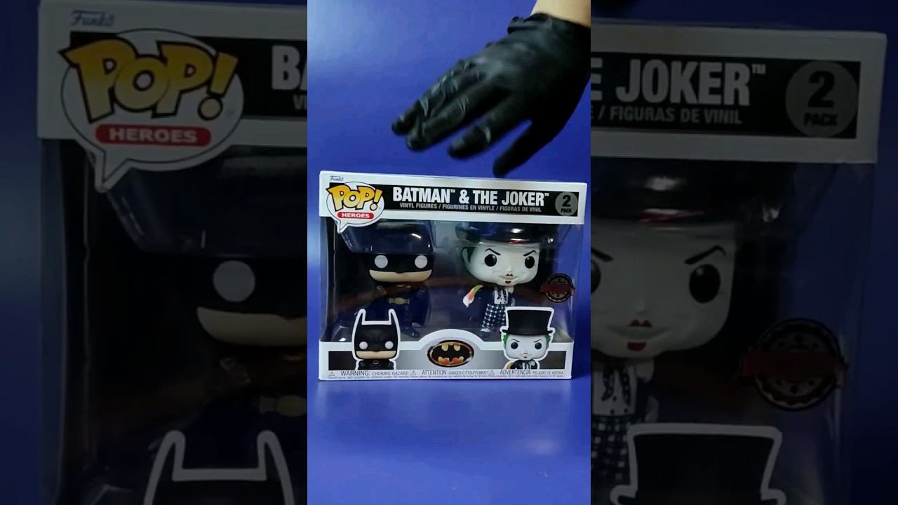 #обзор #funko POP! #Batman & The #Joker 337 | Бэтмен и Джокер #dc #comics #распаковка #дс