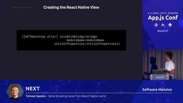 App | js Conf – Karan Thakkar – React Native fundamentals for brownfield iOS apps – смотреть ...