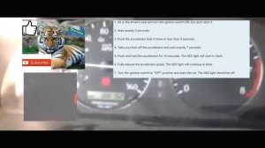 How to reset Service Engine soon Light on a 2000 infiniti Q45.....