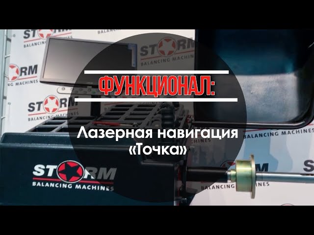 Функционал СТОРМ: Лазерная навигация "точка"