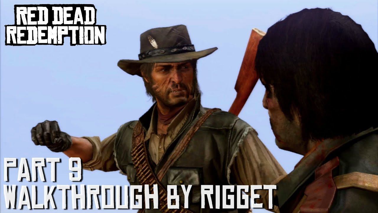Red Dead Redemption Прохождение с переводом Часть 9 "Мексиканский Цезарь"