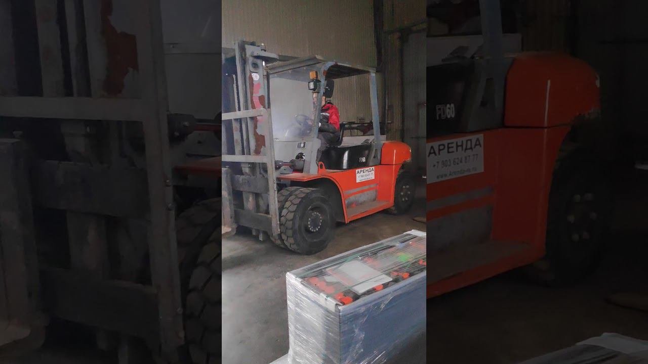 Дизельный погрузчик FD60 бу