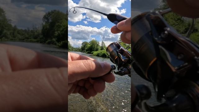MUKAI AIR-STICK AS-1602 на Течении ! Колебалки ! Воблеры !