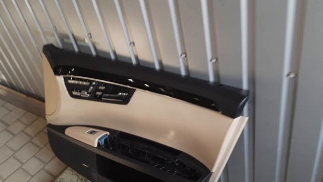 Перетяжка салона с изменением дизайна мерседес 221 в 222