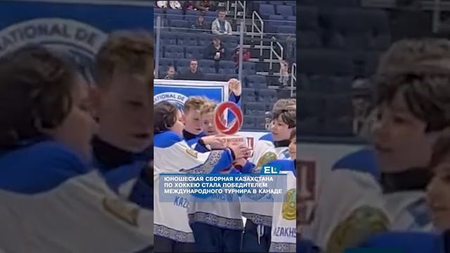 Юношеская сборная Казахстана по хоккею стала победителем международного турнира